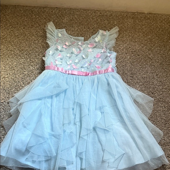 Jona Michelle | Dresses | Jona Michelle Light Blue Dress With Pink ...